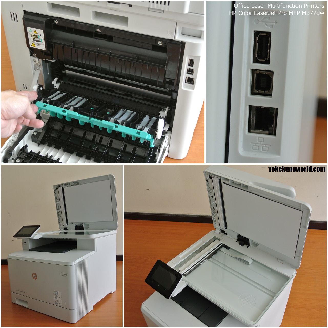 HP Color LaserJet Pro MFP M377dw ปริ้นเตอร์ เลเซอร์ สี เครื่องพิมพ์เลเซอร์